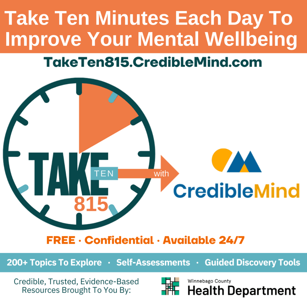 Take Ten 815 - Partner Toolkit | Winnebago County Health Department